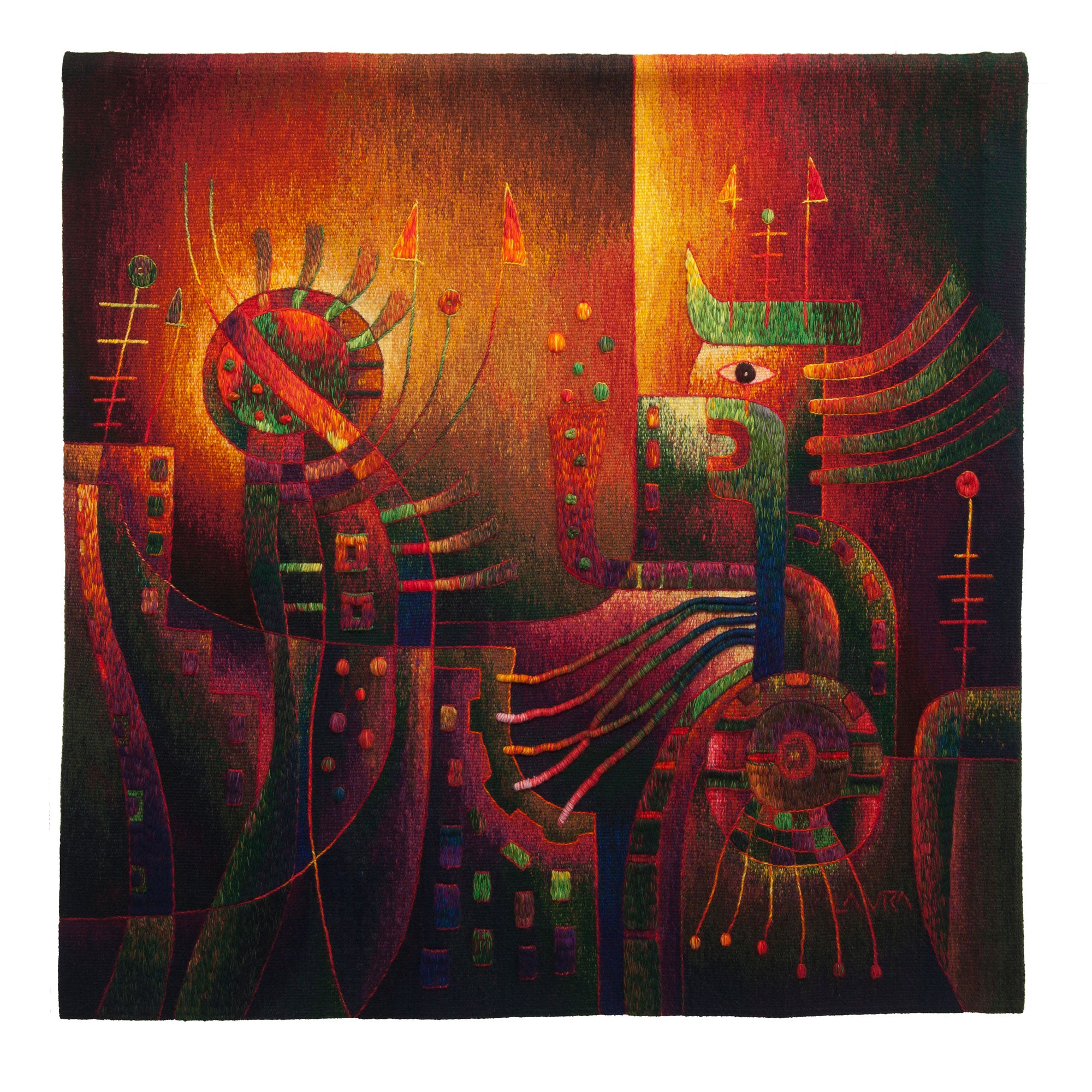 Tapestry "Harmony at Home" - Size 47 x 47″