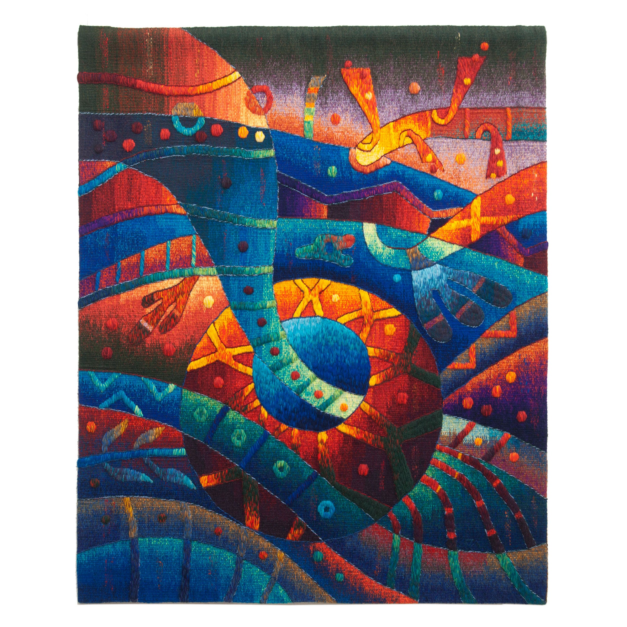 Tapestry "Sunset and Surf" - Size 47 x 39″