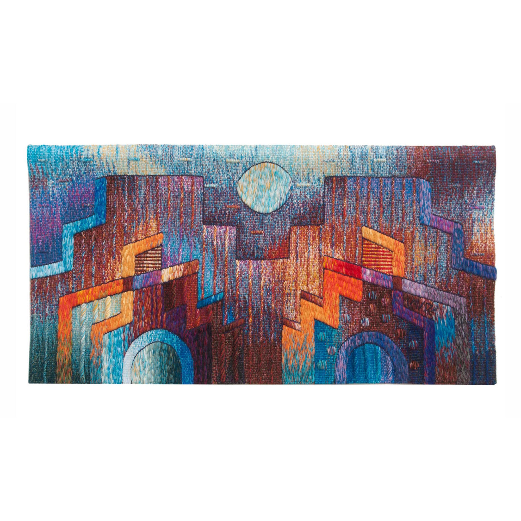 Tapiz "Templo del Sol en Equinoccio" - Tamaño 48 x 99 cm