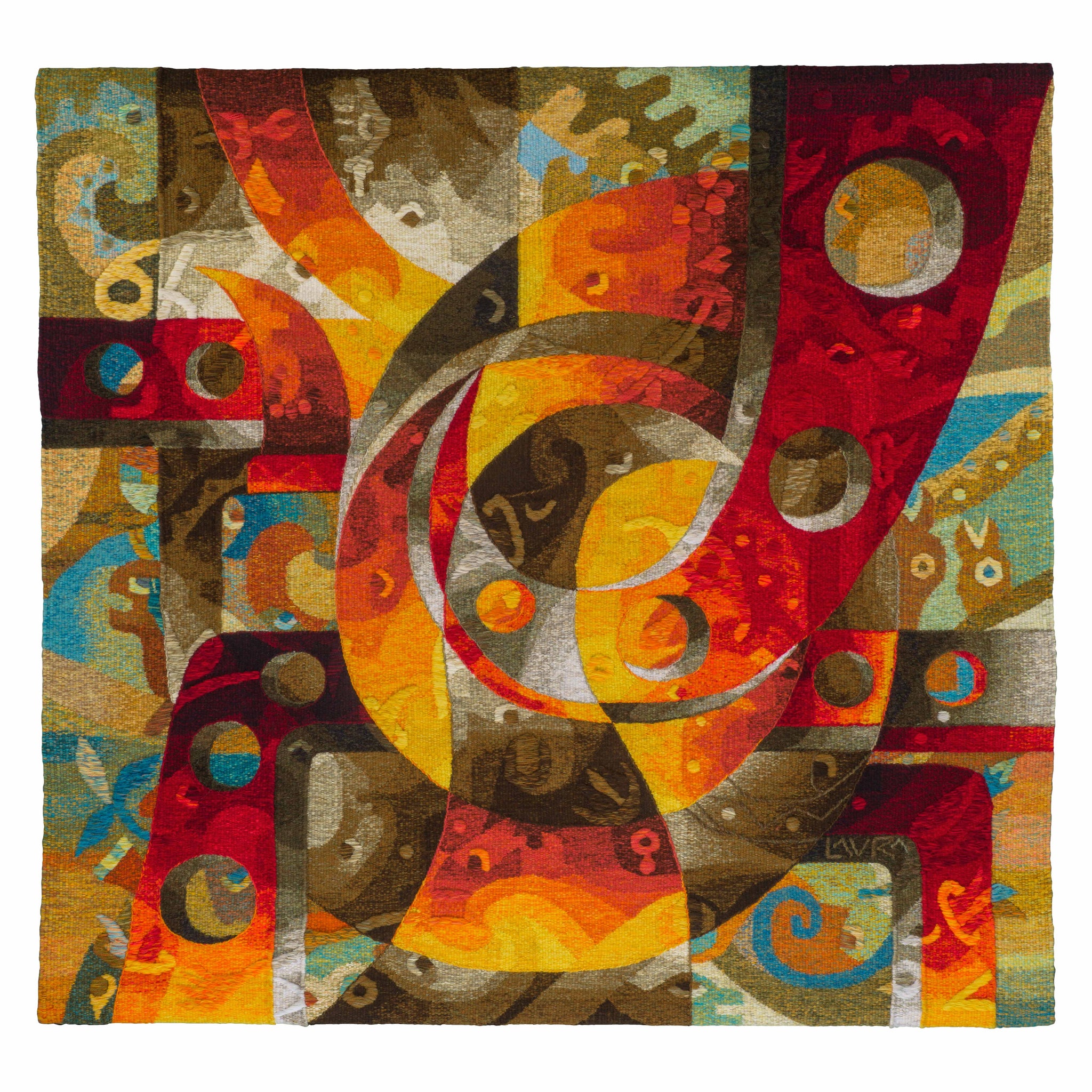 Tapestry "Harvest Fest" - Size 47 x 47"