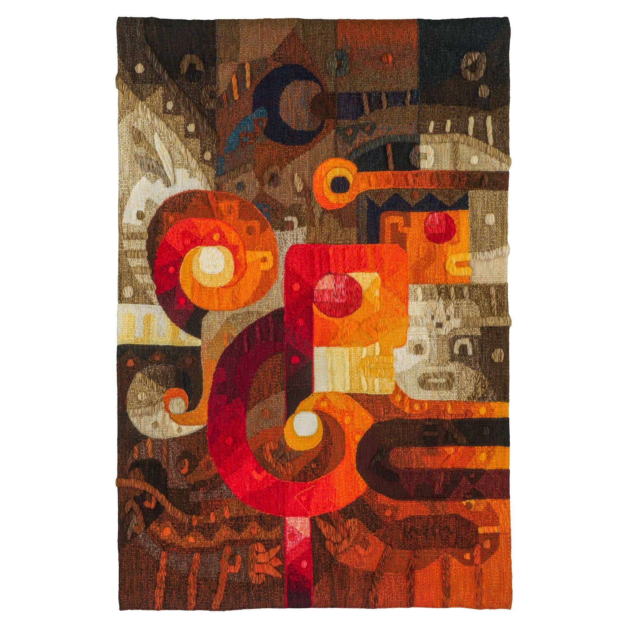 Tapestry "Dwelling of the Condor" - Size 47 x 31"
